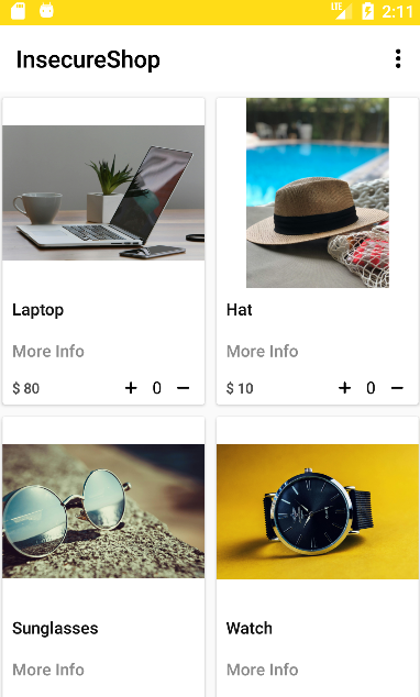 Walkthrough of The InsecureShop Android Vulnerable Application | Muhammad Adel